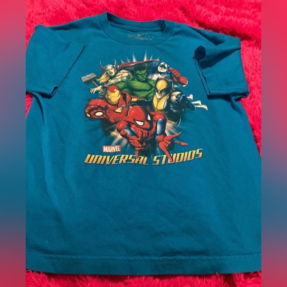 Universal | Shirts & Tops | Marvel Universal Studios Kids Medium Shirt ...